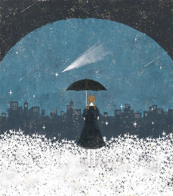 Illustrazione e magia nelle immagini oniriche di Akira Kusaka - Picame