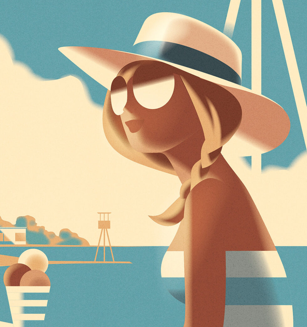 Un tuffo nel passato con le illustrazioni vintage di Mads Berg - Picame