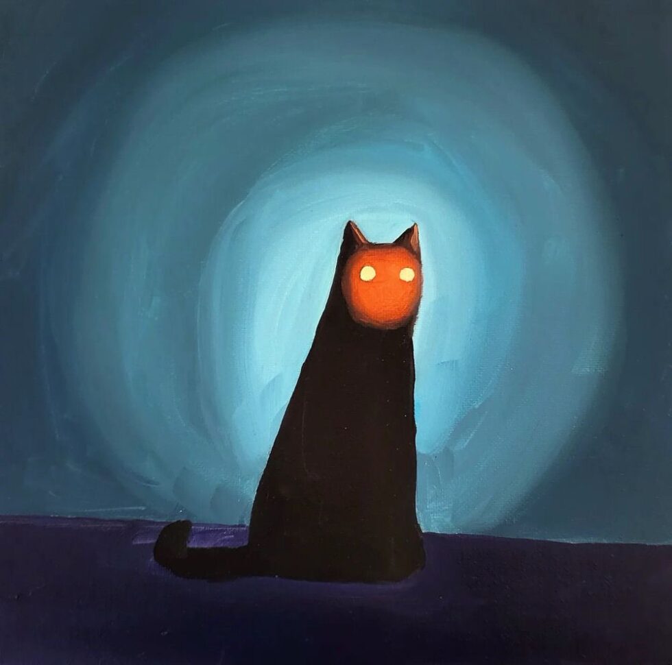 Gatti spiritati ed altre creature inquietanti nei dipinti di ...